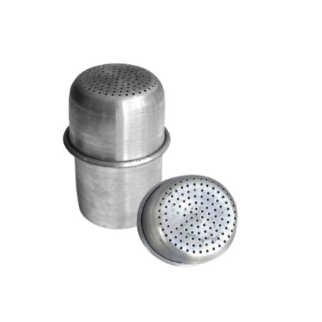 Polvera de aluminio reforzada